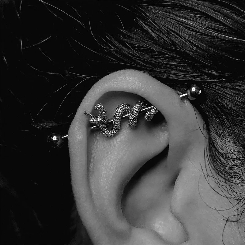 Piercing Transversal Cobra – Estilo e Qualidade Alargs