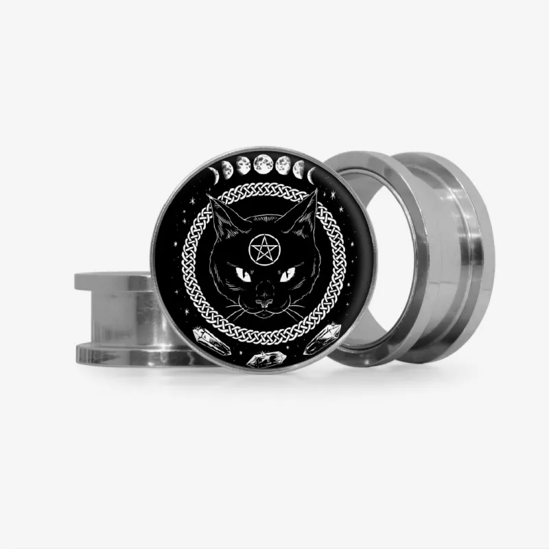 Plug Gato Místico Base com Opções Variadas de Estilo