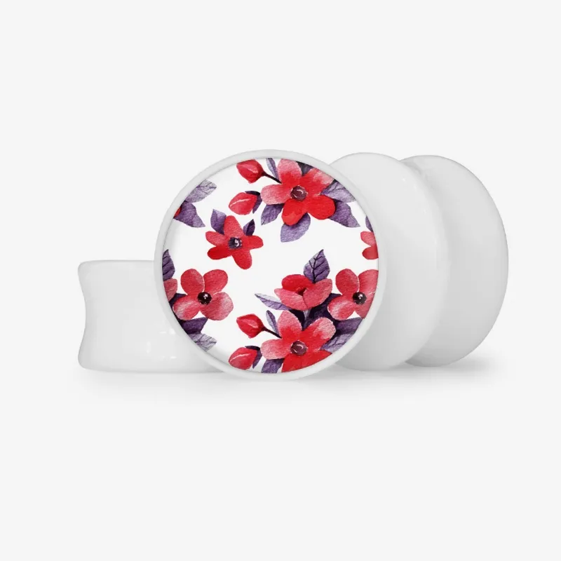 Plug Flor Walleriana com Base Acrílico, Aço ou Madeira