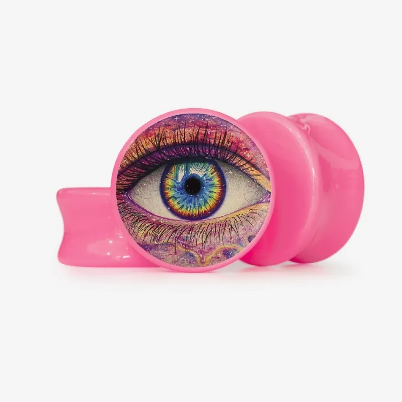 Plug Iris Cores Base – Alargador Iridescente e Psicodélico